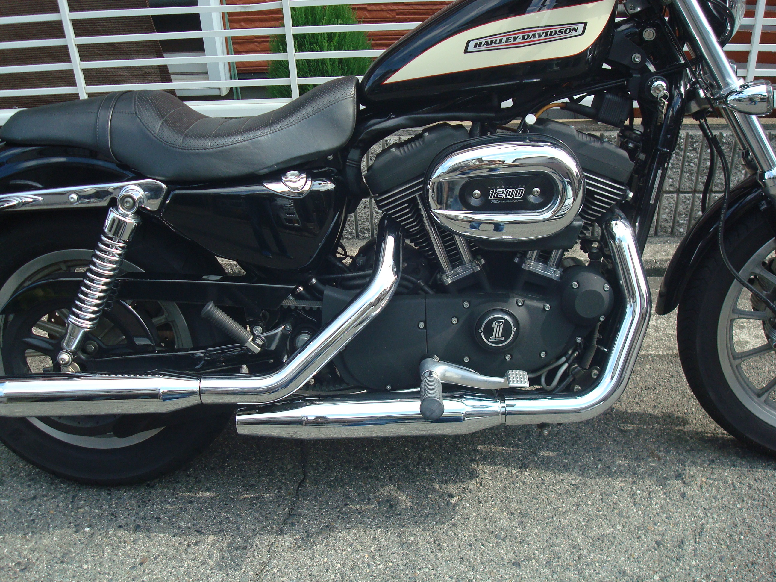 【傷や汚れあり】★Harley-Davidson スポーツスター XL1200R 2006年式キャブ最終モデル Vivid Black ...